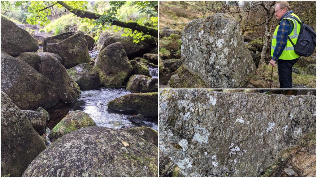 SWEPT BY FLOOD Inscribed Stone, Cowsic River | Dartefacts