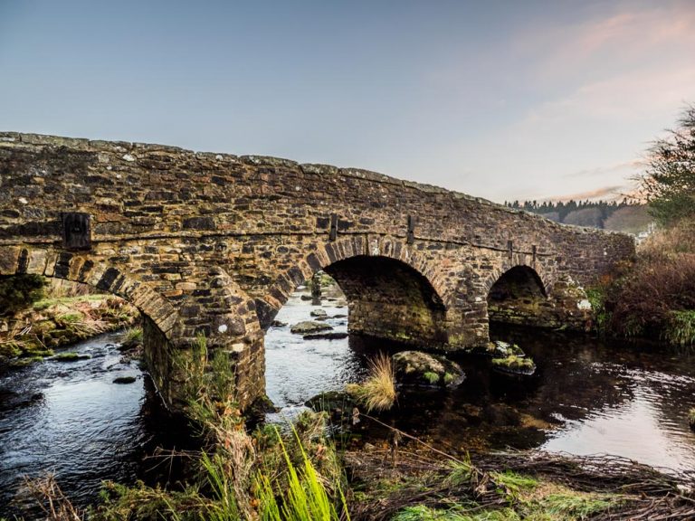 Postbridge Modern Road Stone Bridge (328 m) | Dartefacts