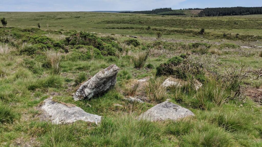 Pointy Rock below Stennen (Stinnons) Hill Rocks | Dartefacts