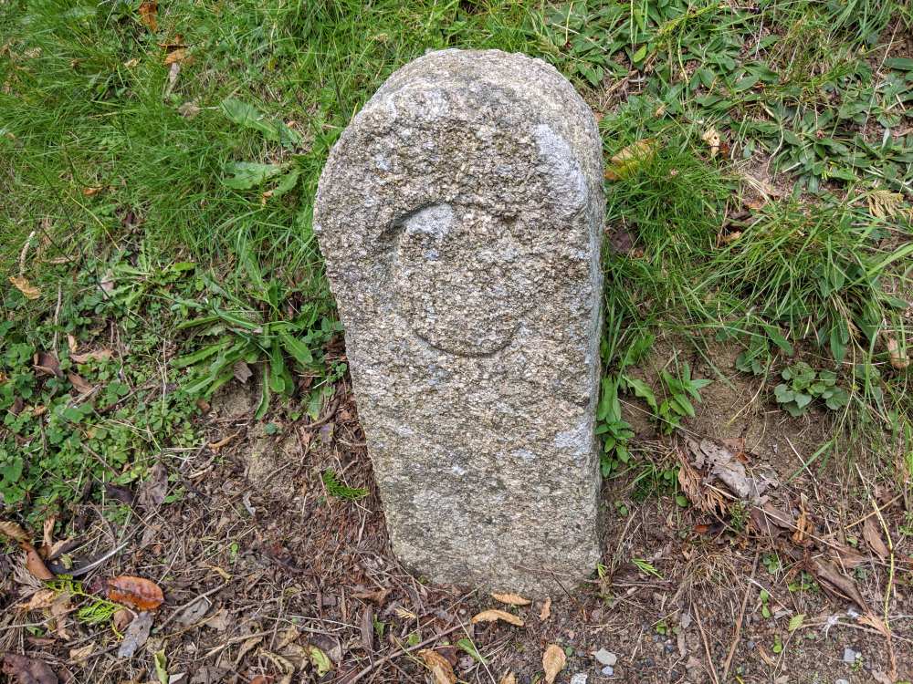 Buckland Monachorum Churchyard ‘C’ County Stone | Dartefacts