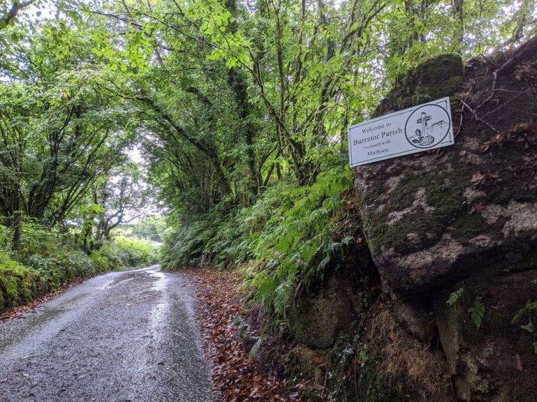 Burrator Parish Boundary Sign, Ward Bridge | Dartefacts