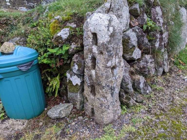 Sourton Churchyard Slotted Gatepost | Dartefacts
