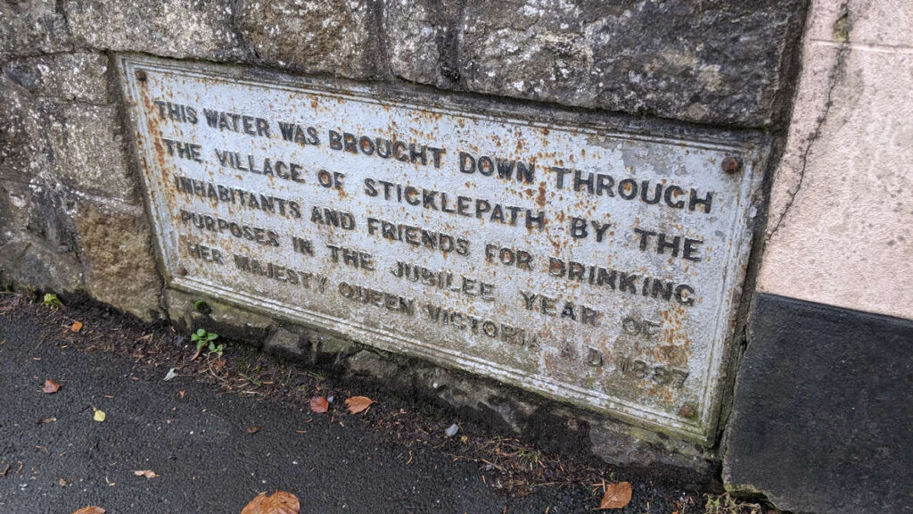 Sticklepath Chapel Plaque | Dartefacts