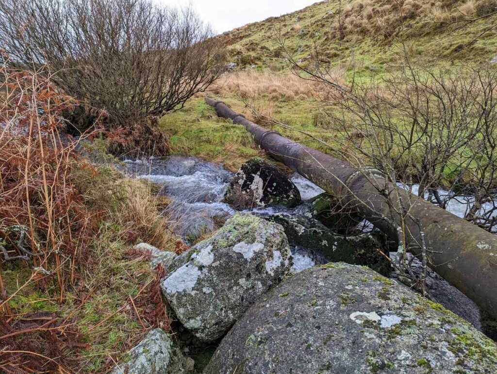 Where the Iron Pipe crosses the River Meavy | Dartefacts